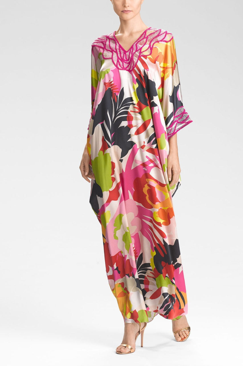 Buy Couture La Palma Caftan in Multi Online | NATORI
