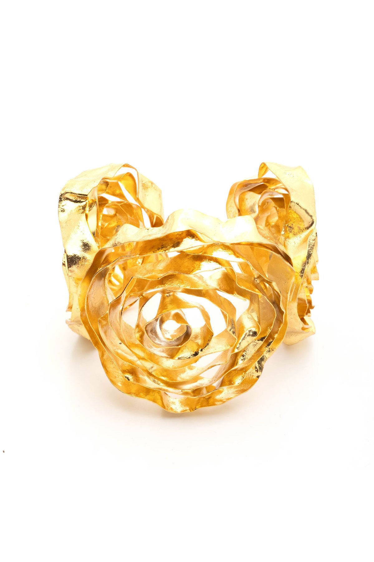 Rosette Gold Plated Bracelet – NATORI
