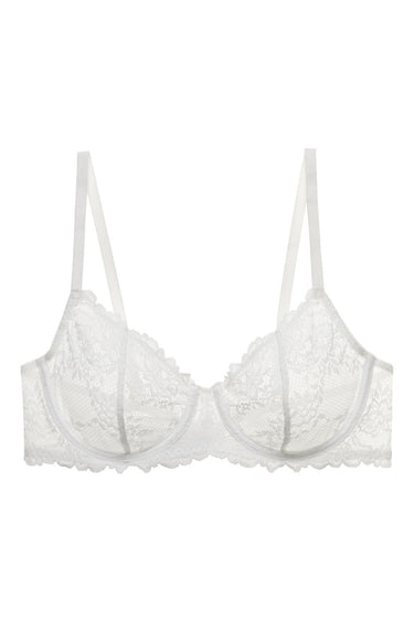 Buy Heavenly Convertible Balconette Underwire Bra in White Online | NATORI