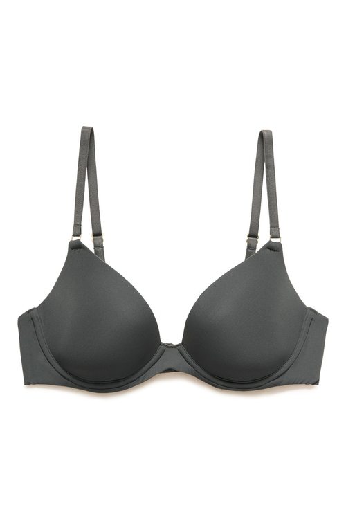 Buy Bare Contour Underwire Bra in Dark Grey Online | NATORI