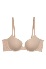 Buy Sheer Glamour Push-Up Bra in Light Mocha Online | NATORI