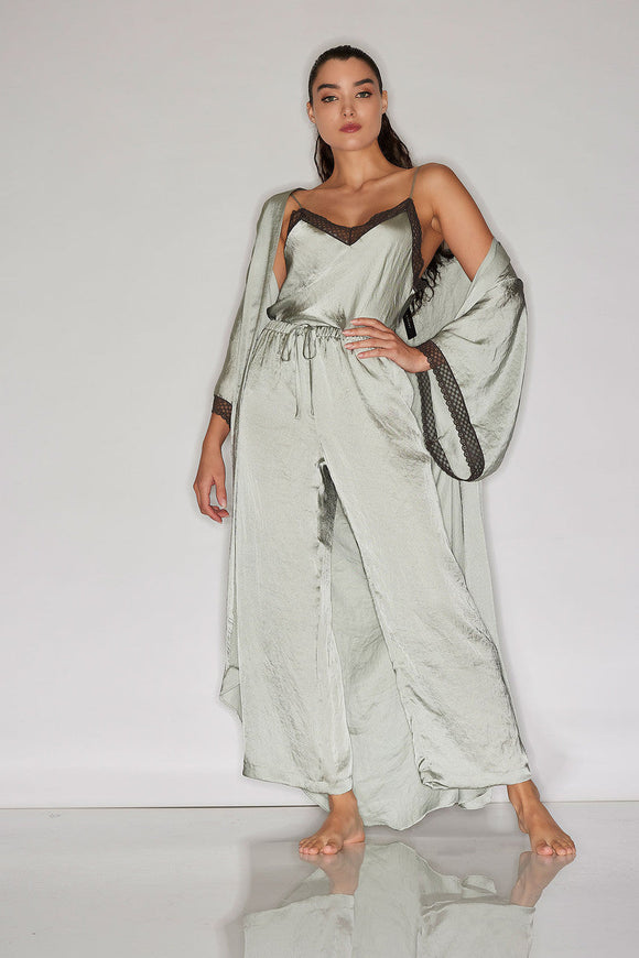 Buy Ashley Icon Lace Cami PJ in Celadon Online | NATORI