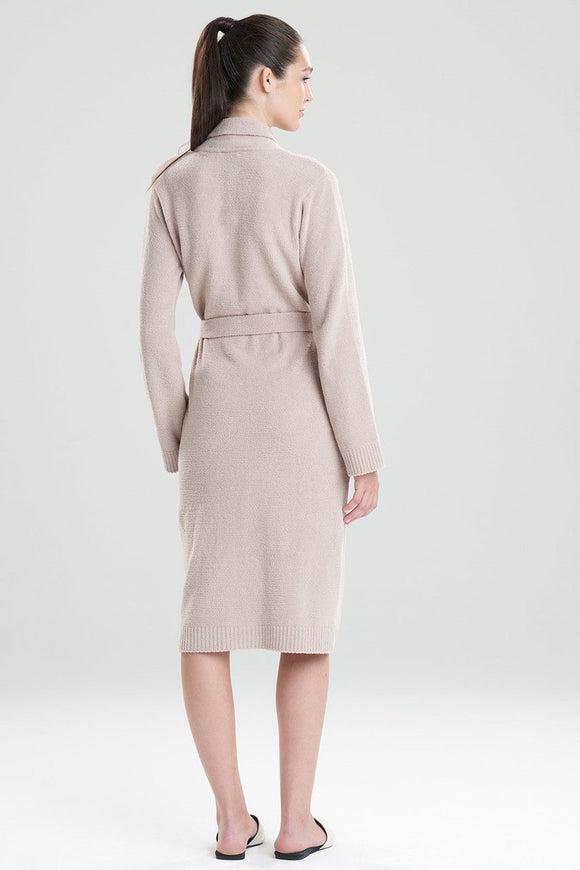 Buy Aura Solid Robe in Velvet Mink Online | NATORI