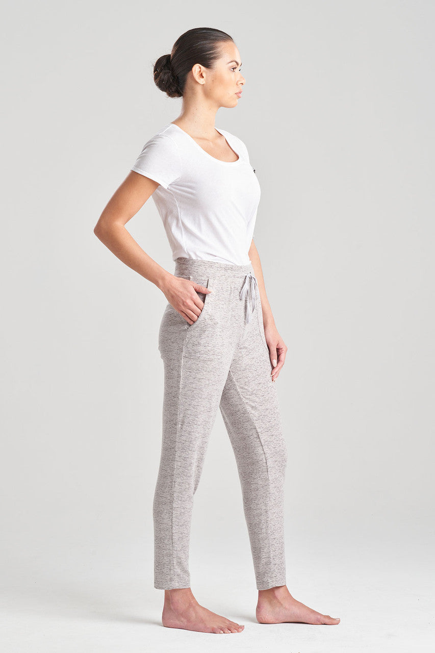 Buy Brushed Hacci Pant in Heather Grey Online | NATORI