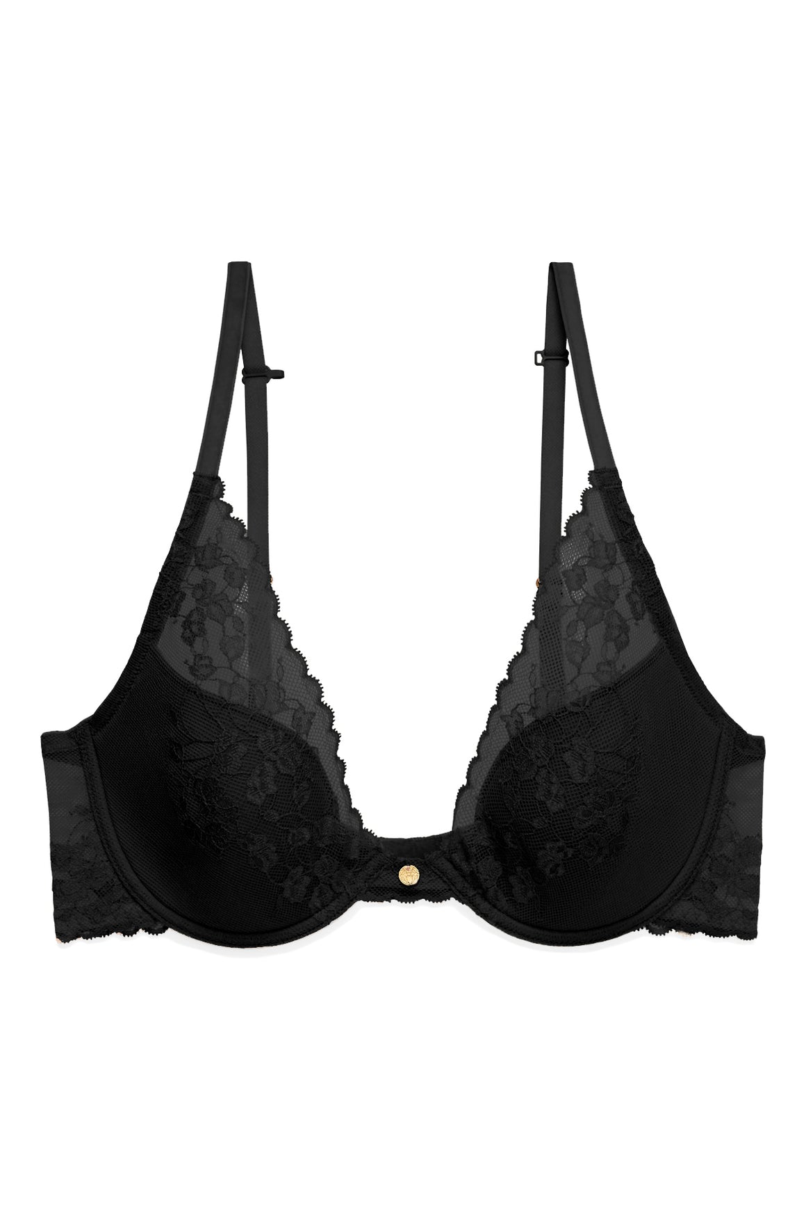 Buy Cherry Blossom Convertible Bra in Black Online | NATORI