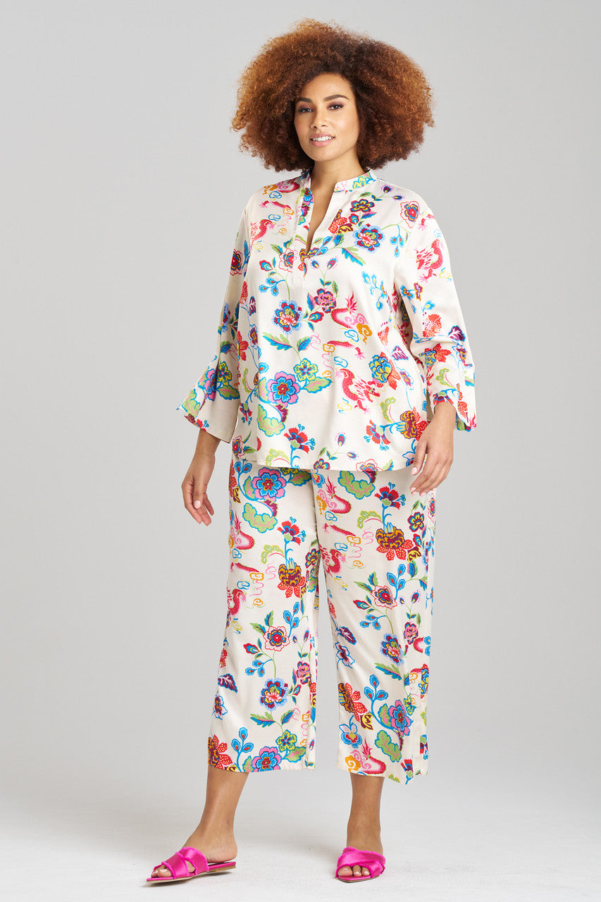 Buy Fleur Dragon PJ in Oatmeal Multi Online | NATORI