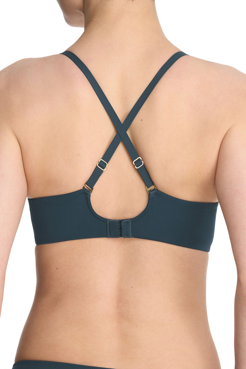 Buy Heavenly Convertible Comfort Lace Contour Underwire Bra in Crystal Teal Online | NATORI