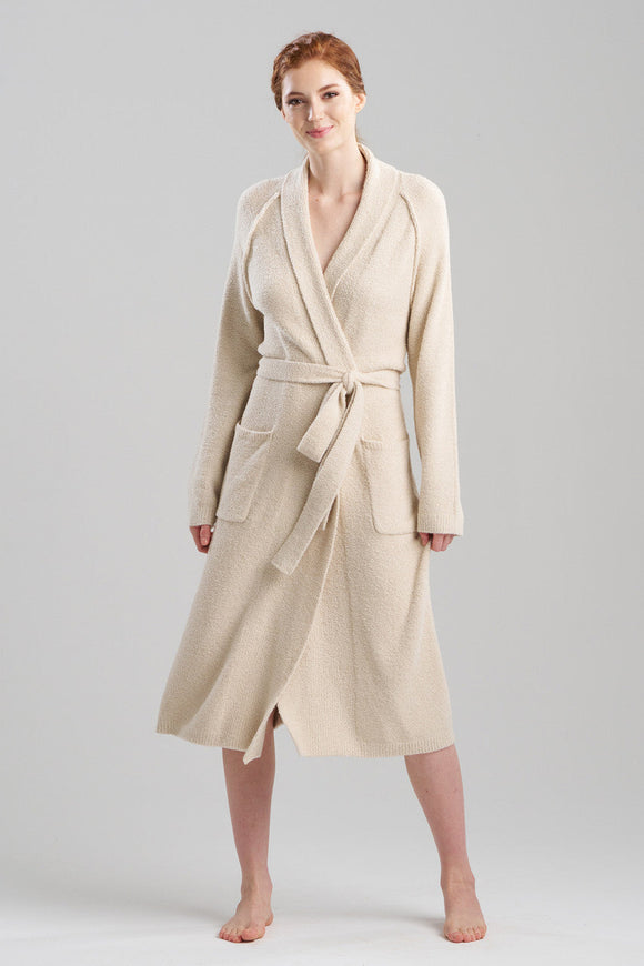 Buy Luna Mellow Robe in Cream Online | NATORI