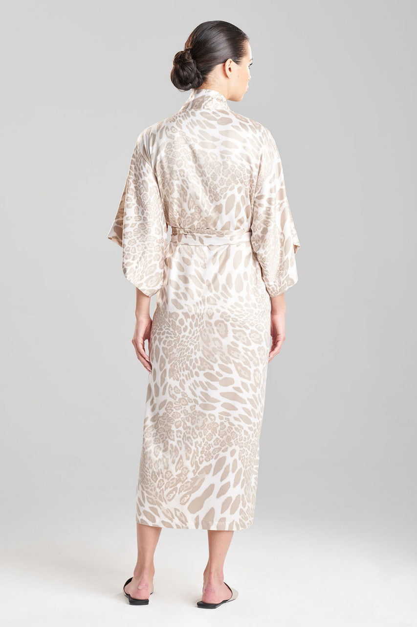 Buy Luxe Leopard Robe in Sand Taupe Online | NATORI