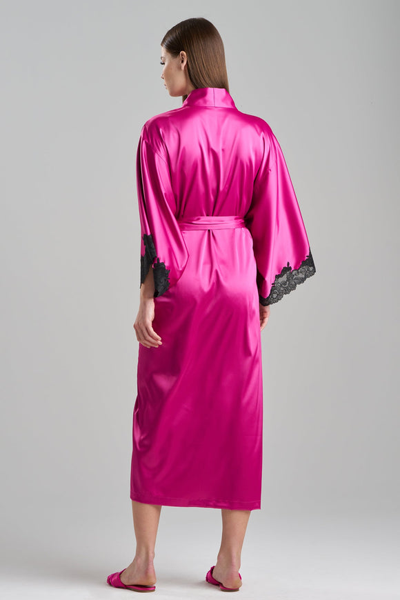 Buy Peony Glamour Robe in Wild Fuchsia Online | NATORI