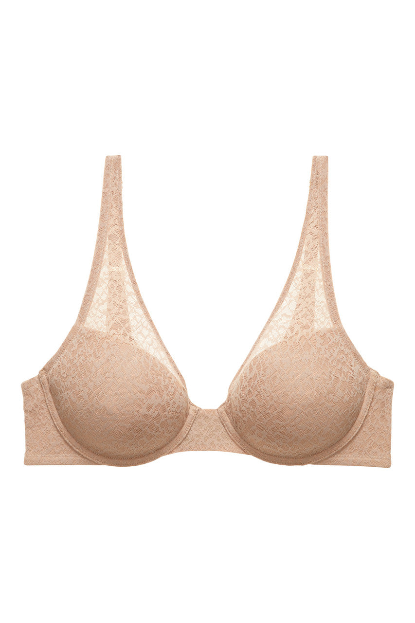 Buy Pretty Smooth Full Fit Contour Underwire Bra in Buff Online | NATORI