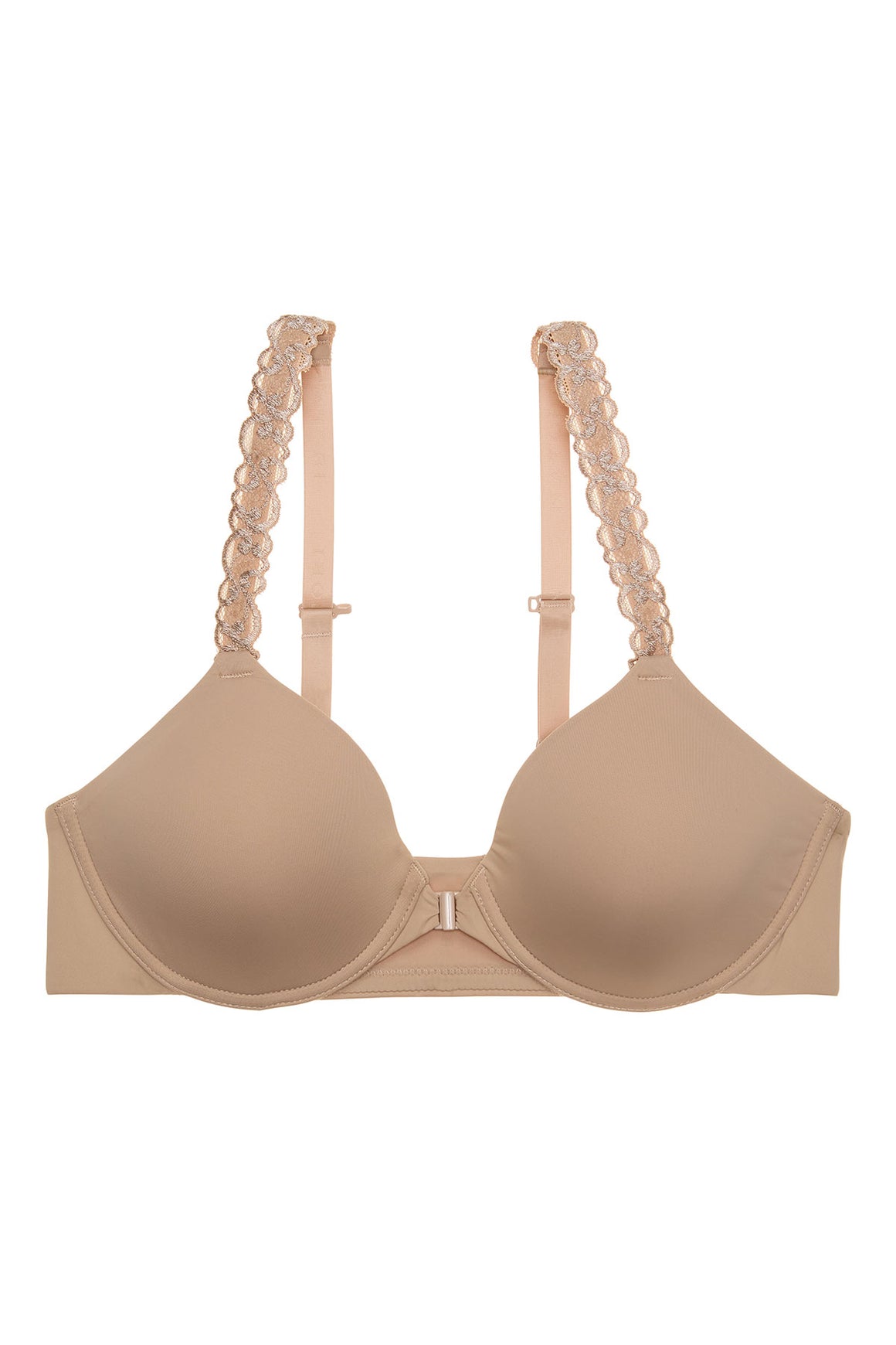 Pure Luxe Convertible Front Close Contour Underwire Bra