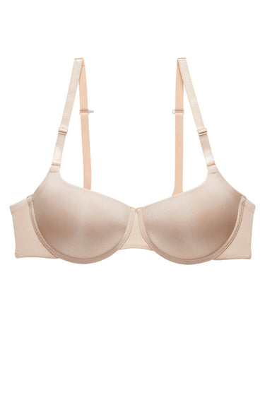 Buy Liquid Convertible Balconette Push-Up Bra in Lt Mocha Online | NATORI