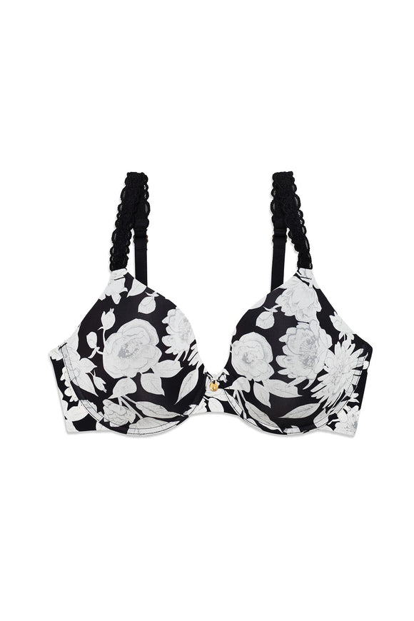 Pure Luxe Custom Coverage Contour Underwire Bra